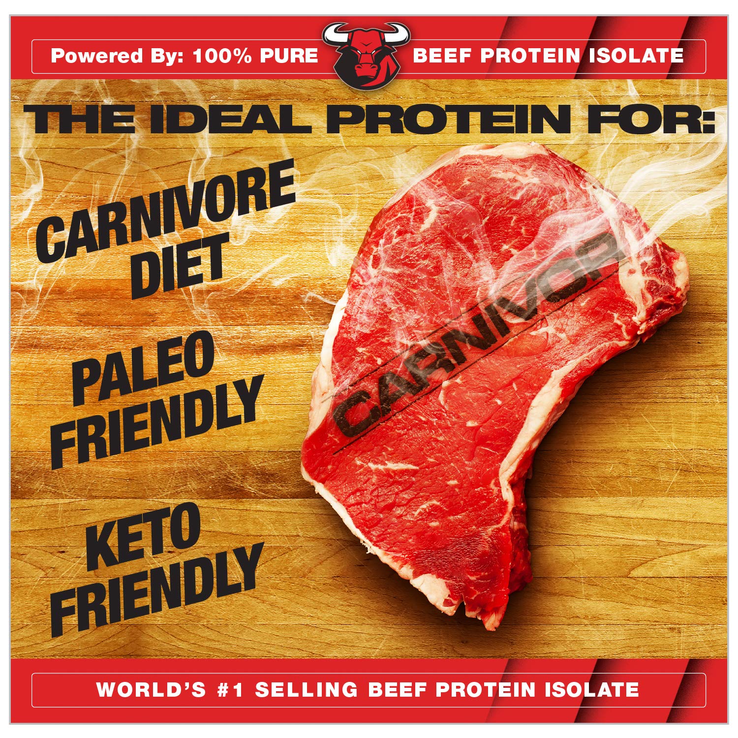 easy-mixing beef protein supplement