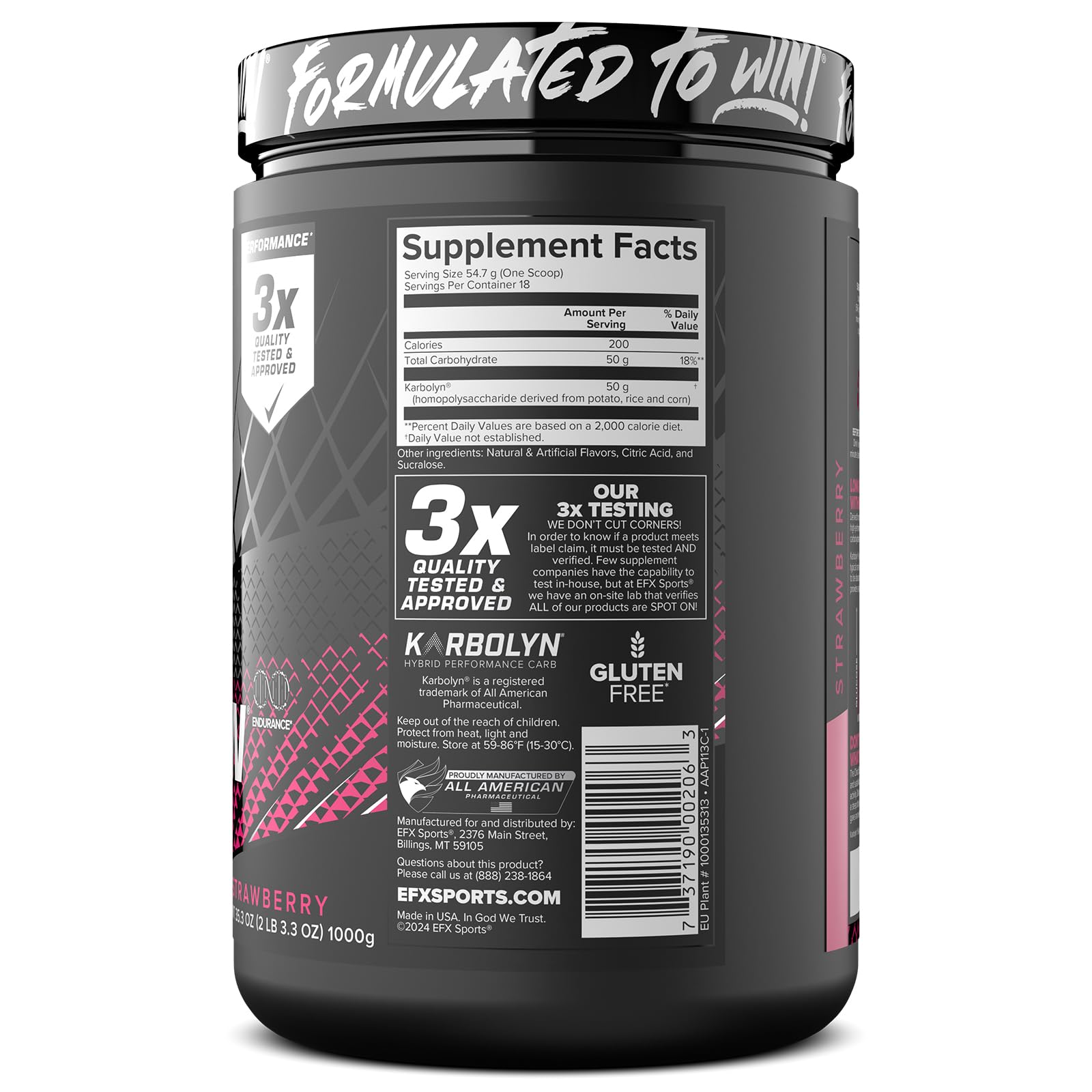 easy-mixing carb powder for workouts