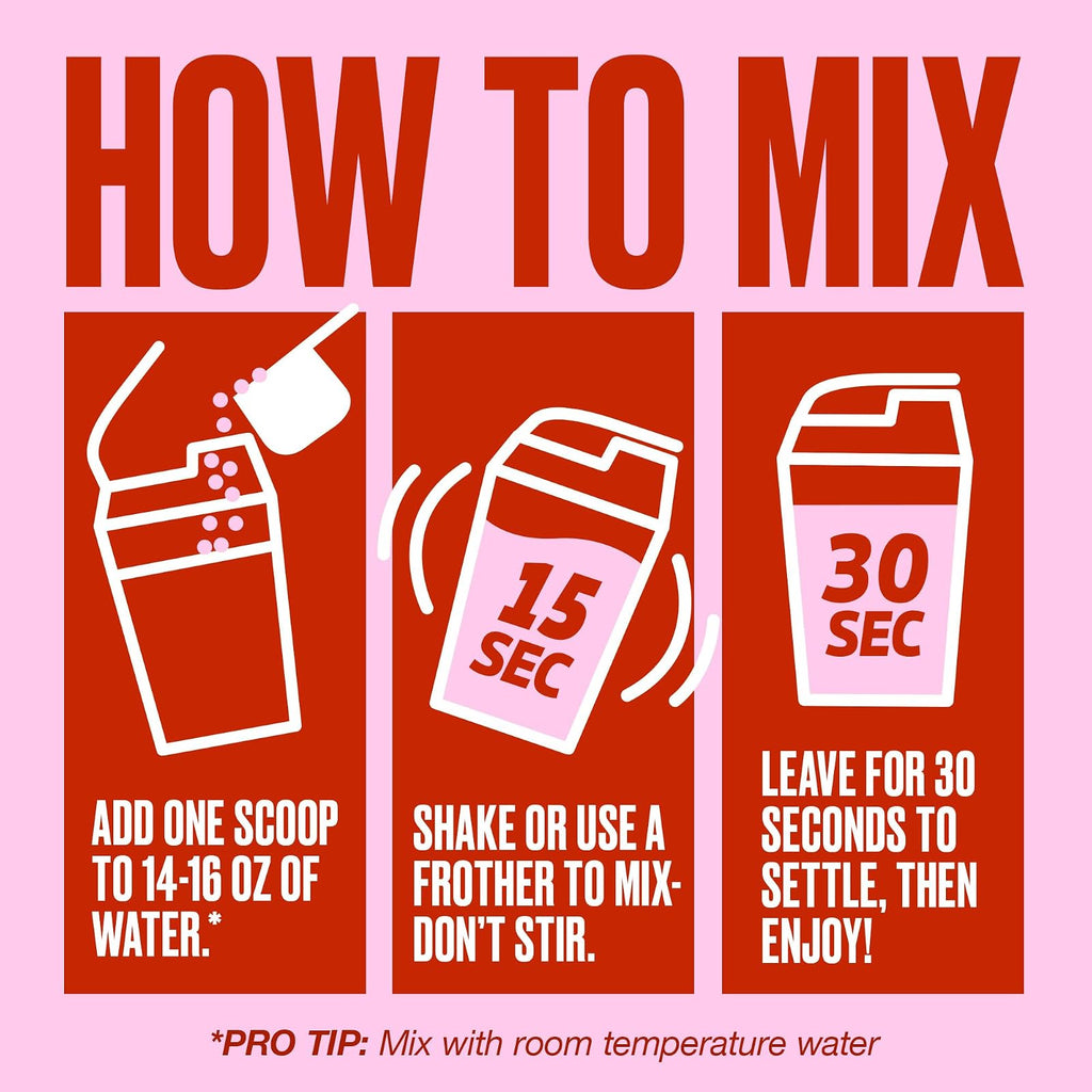 easy mixing clear protein powder