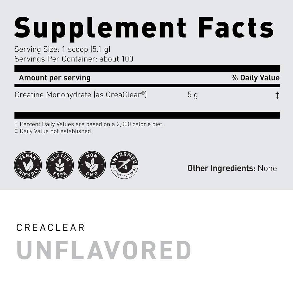 easy-mixing creatine for daily nutrition