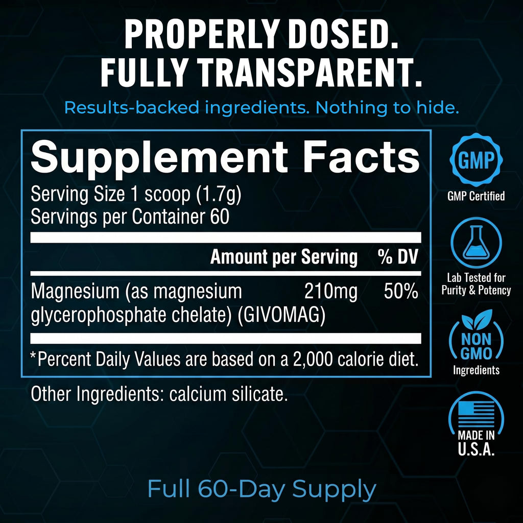 easy mixing magnesium supplement