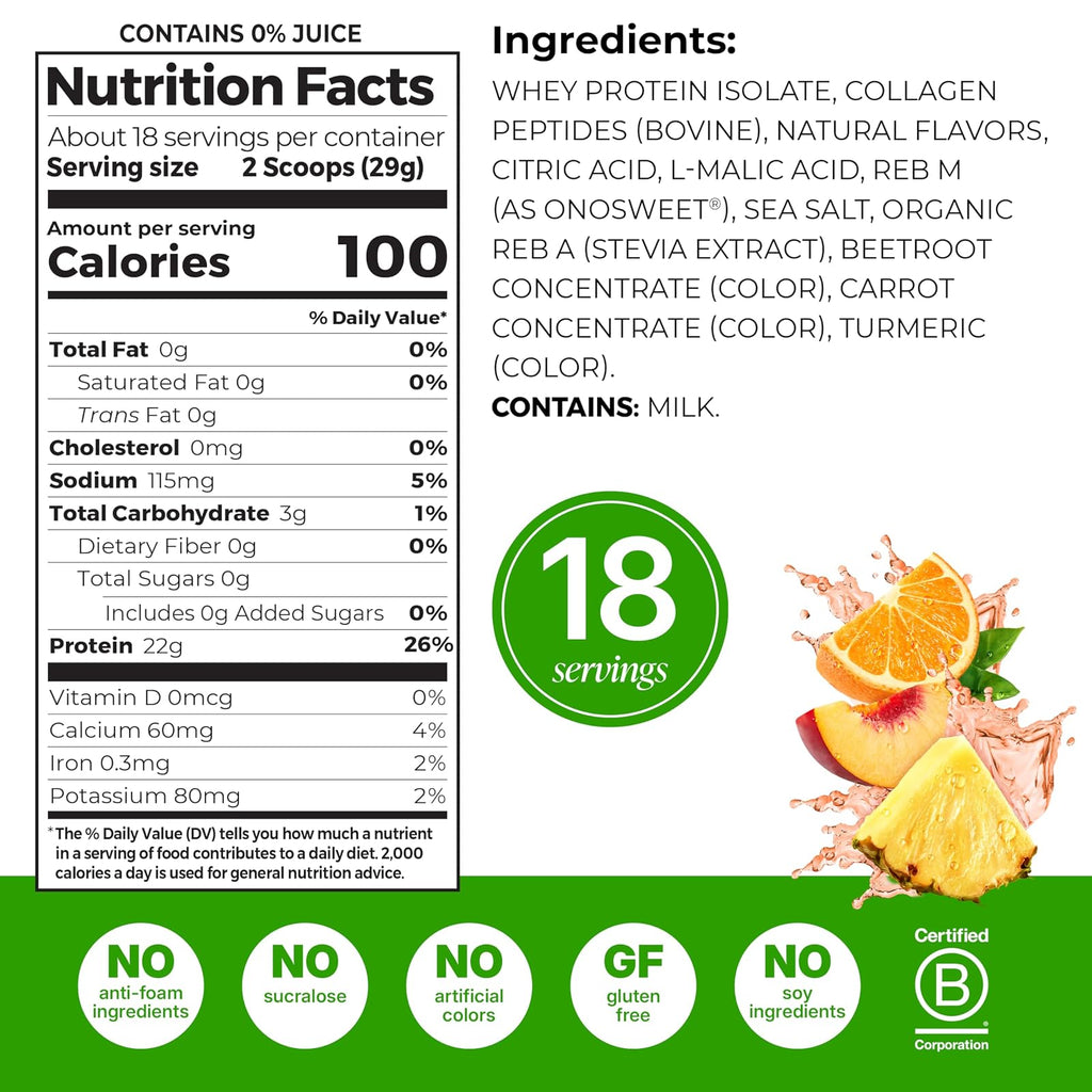 Easy mixing Orgain protein powder