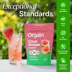 easy mixing Orgain whey protein