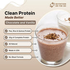 Easy mixing protein and creatine blend
