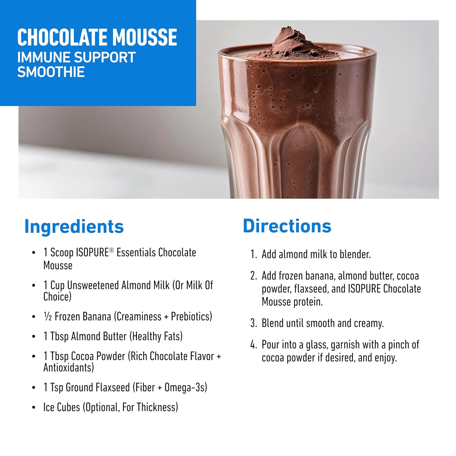 easy-mixing protein powder