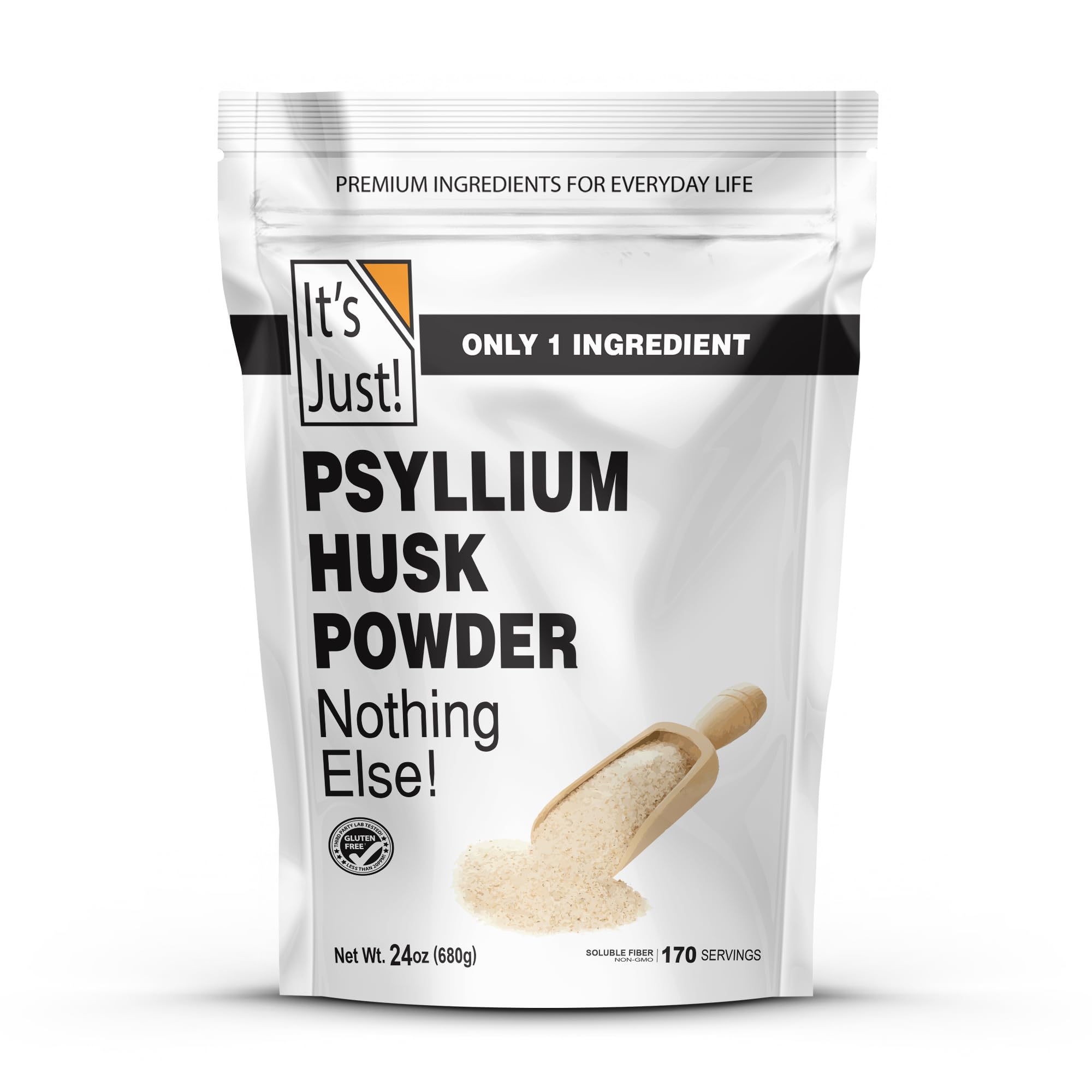 Easy mixing psyllium fiber supplement