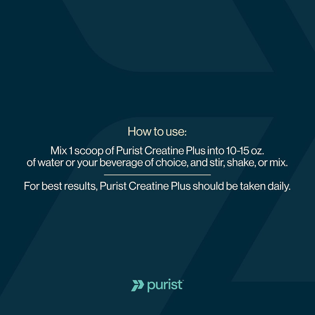 easy-mixing PURIST creatine formula