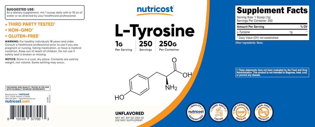 Easy mixing unflavored vitamin powder