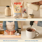 easy-mixing vanilla protein powder