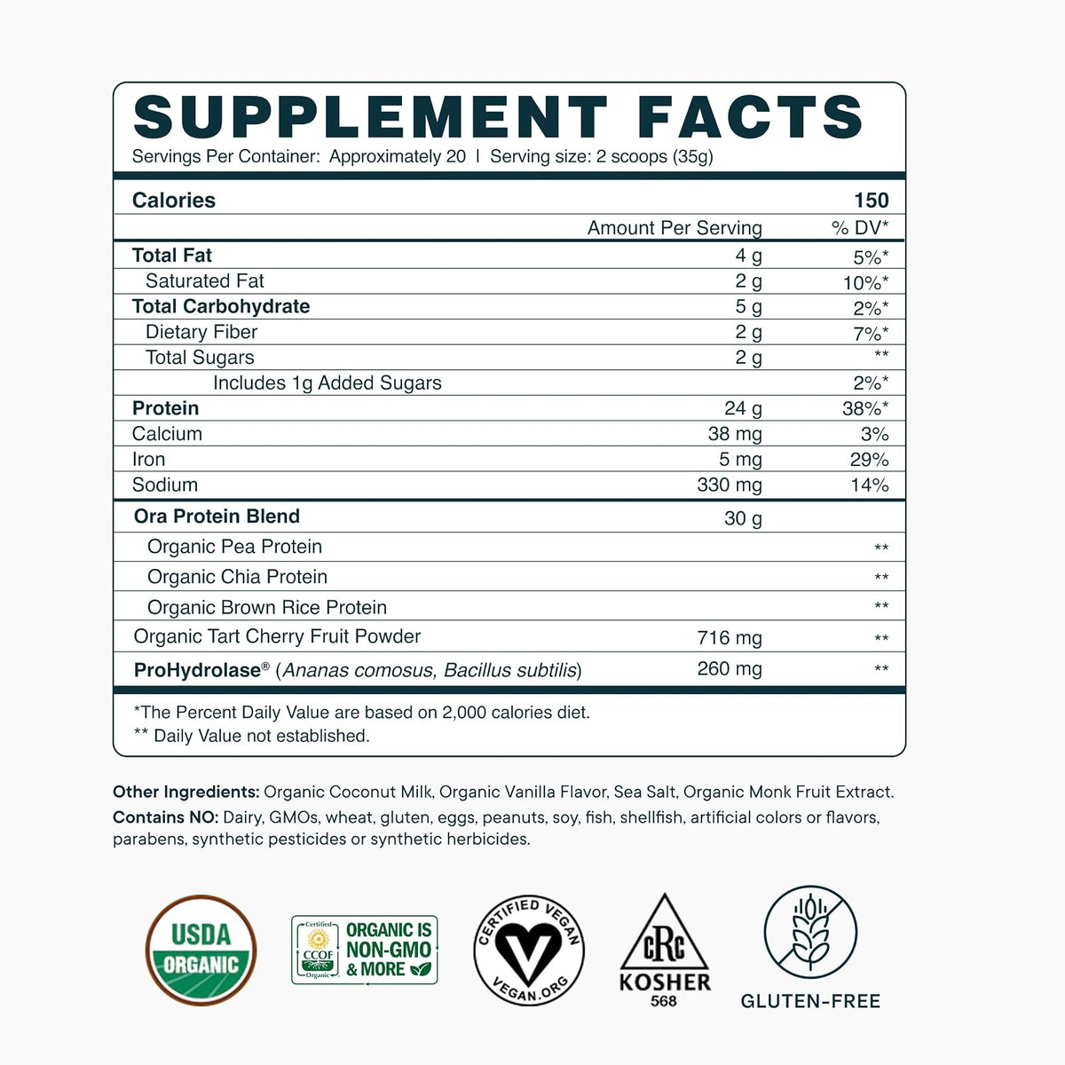 easy-mixing vegan protein powder
