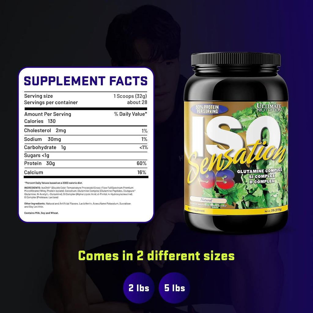 easy-mixing whey isolate supplement