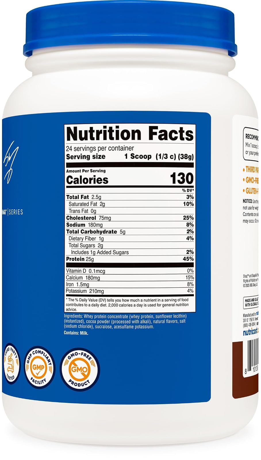 easy-mixing whey protein concentrate supplement