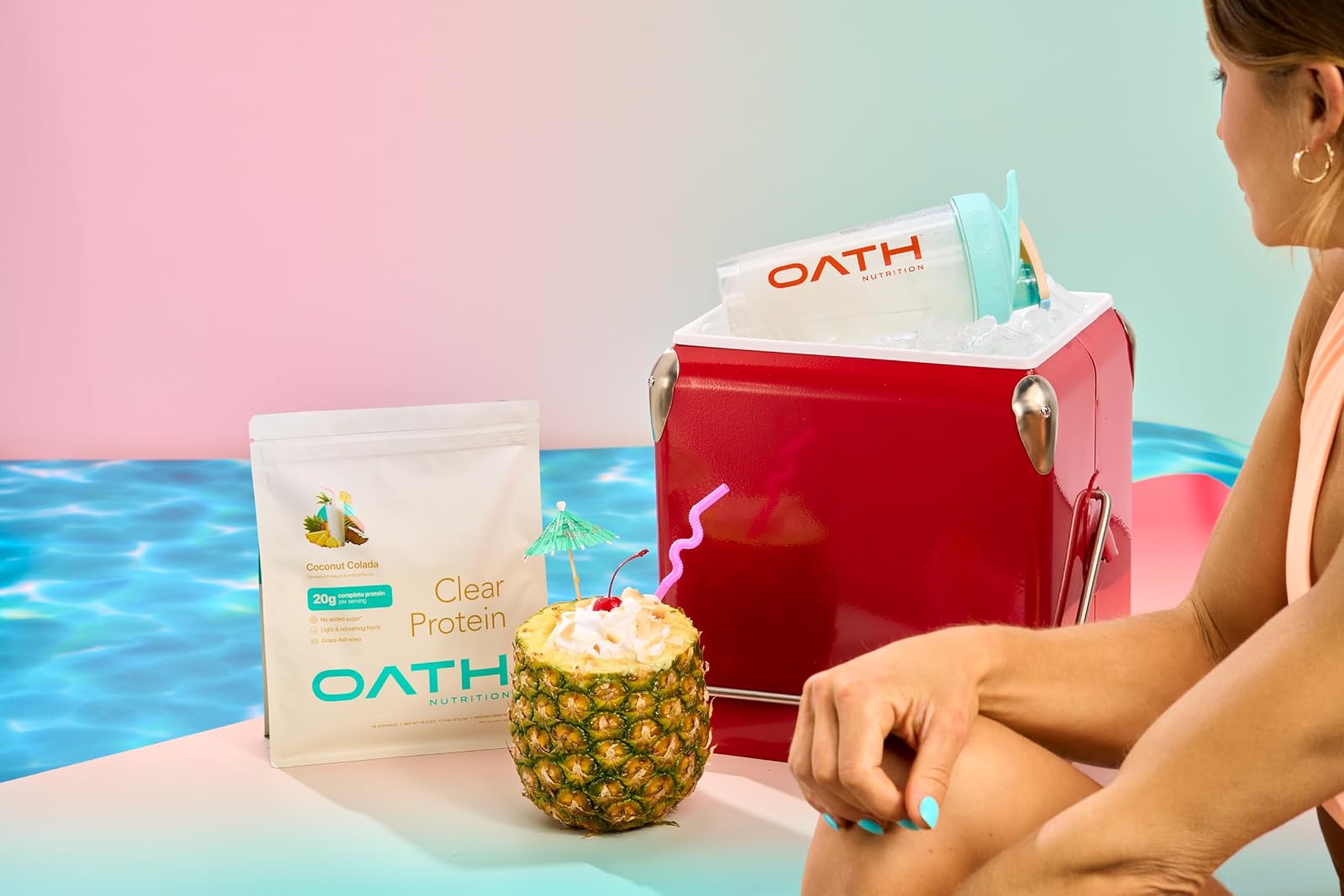 easy-mixing whey protein for smoothies