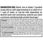 easy-mixing whey protein powder