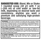 easy mixing whey protein supplement