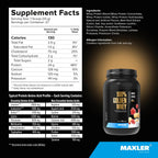easy mixing whey protein supplement