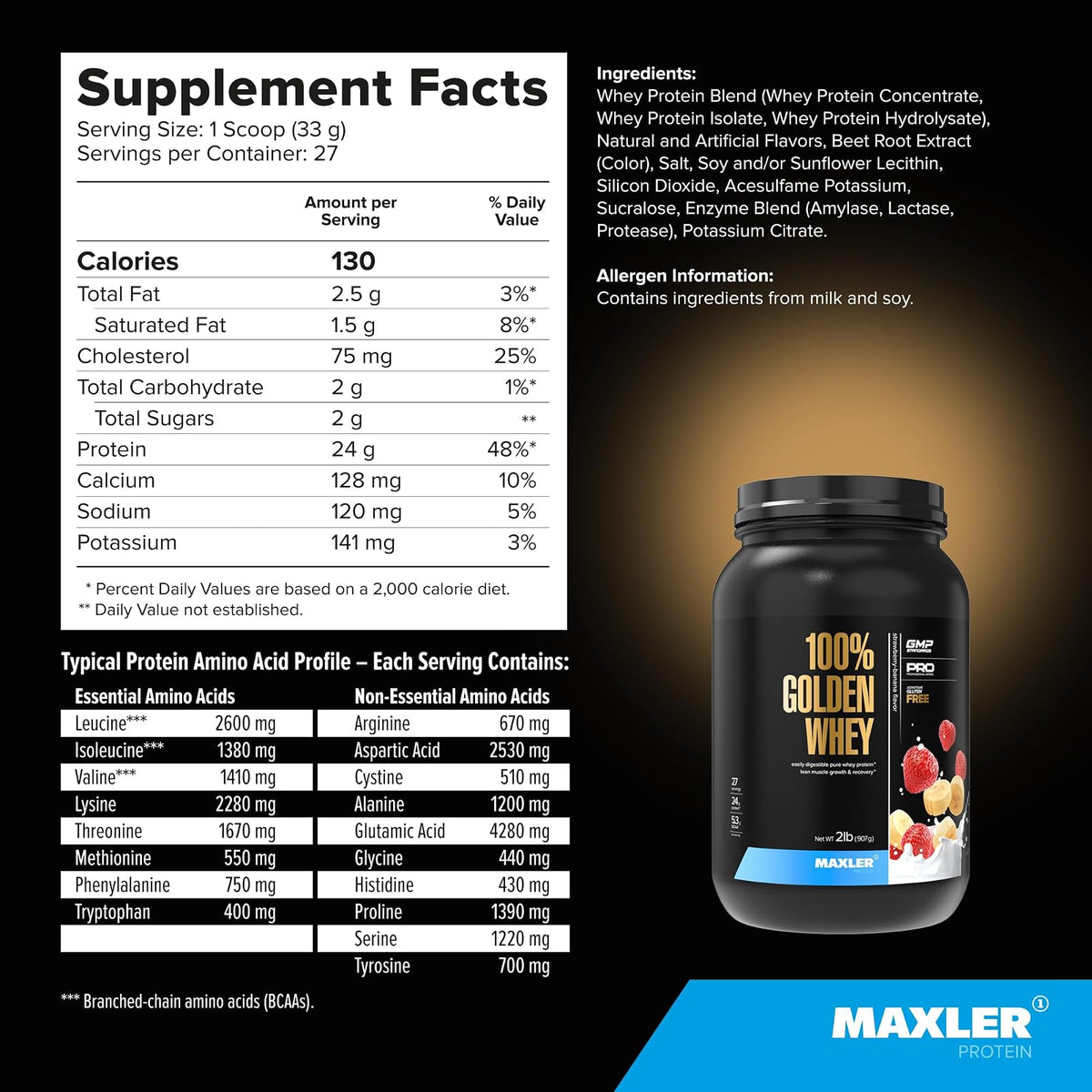 easy mixing whey protein supplement