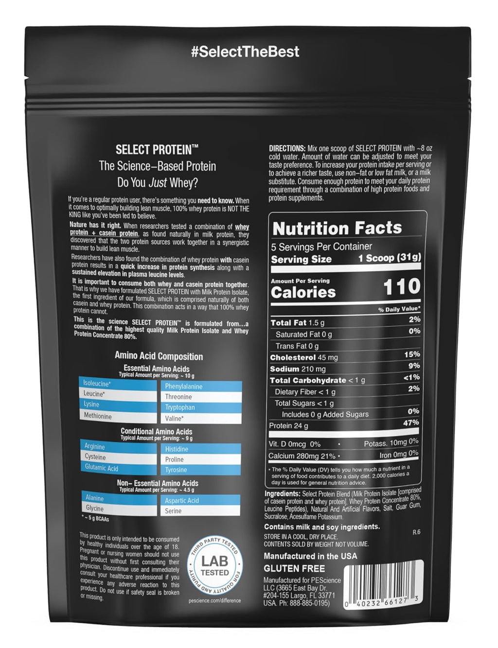 easy-mixing whey protein supplement