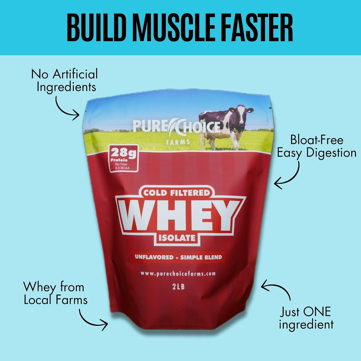 easy-mixing whey protein supplement