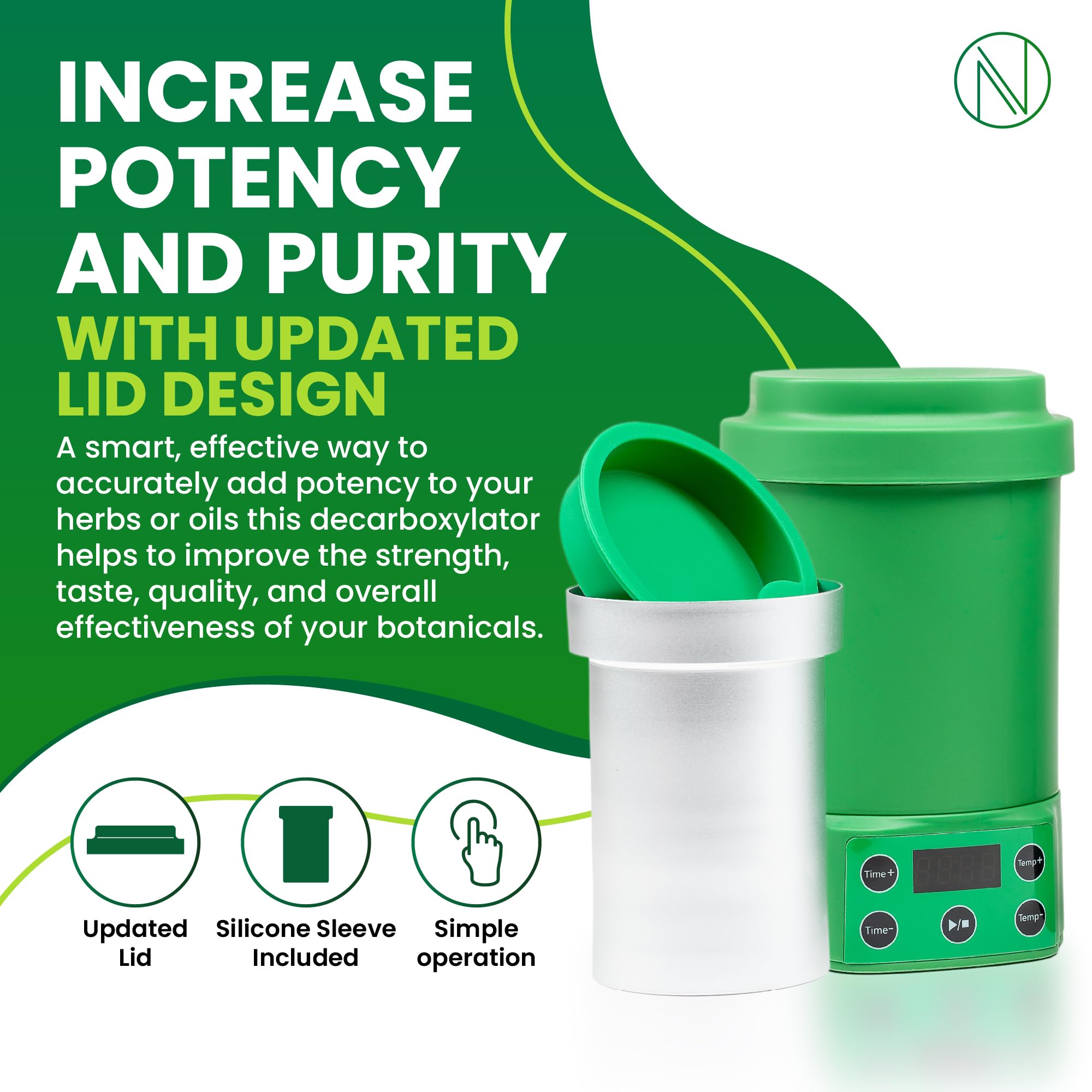 Easy operation echinacea extractor
