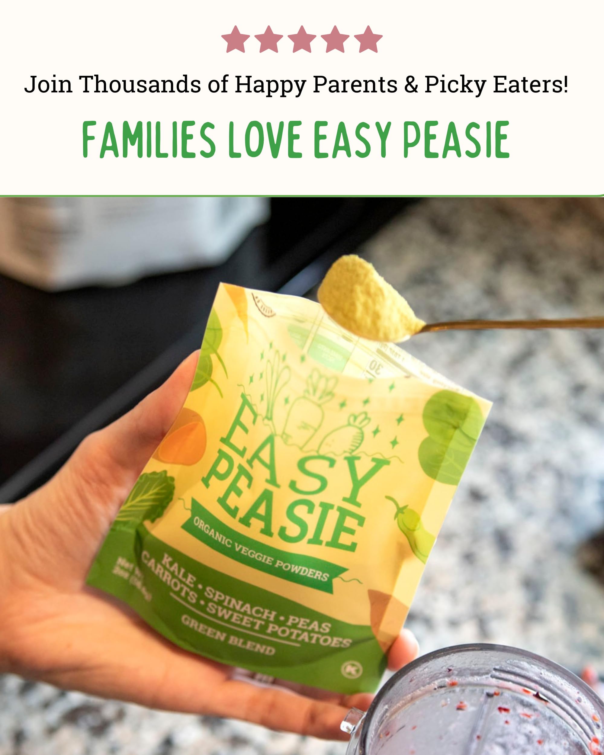 Easy Peasie vegetable powder for soups
