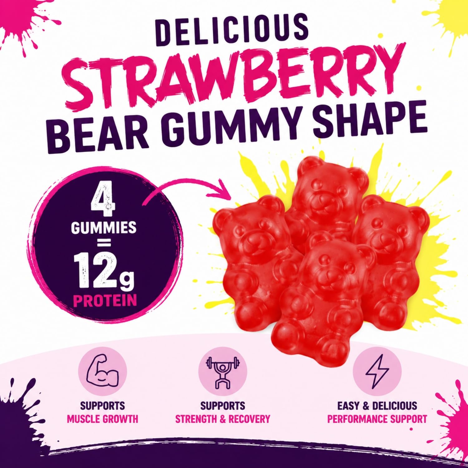 easy protein boost with gummies