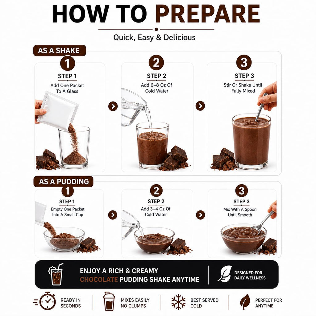 easy protein pudding preparation