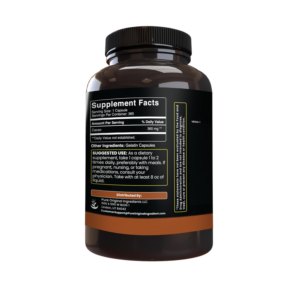 easy routine with cacao capsules
