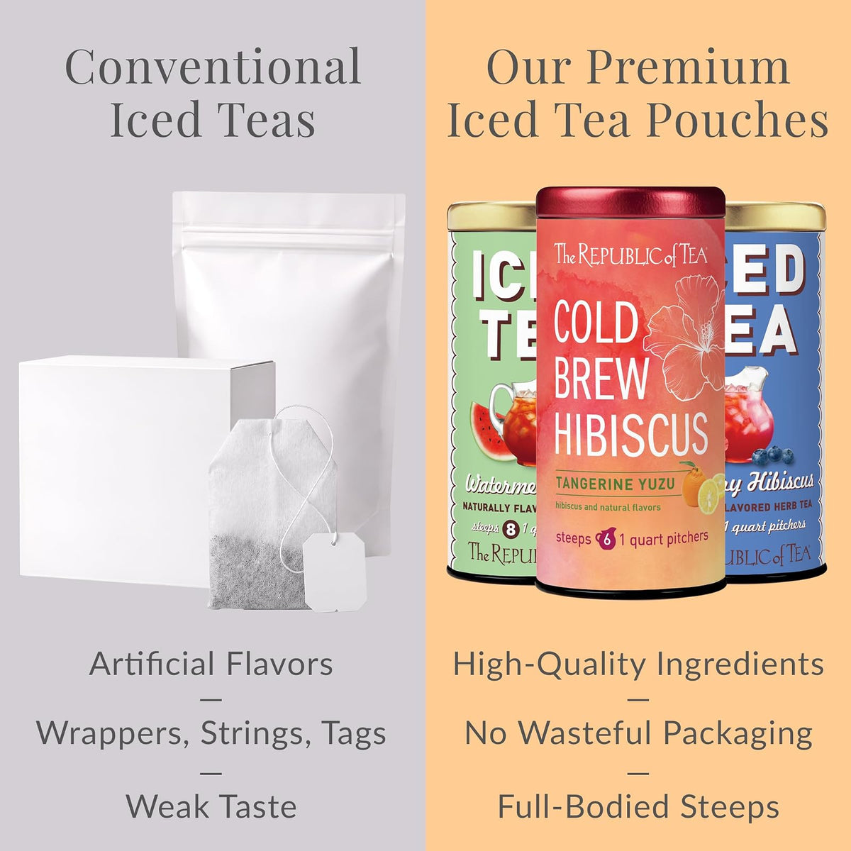 easy steep hibiscus tangerine tea