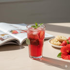 easy steep strawberry hibiscus tea
