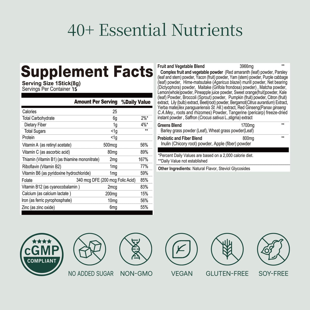 easy superfood mix for smoothies