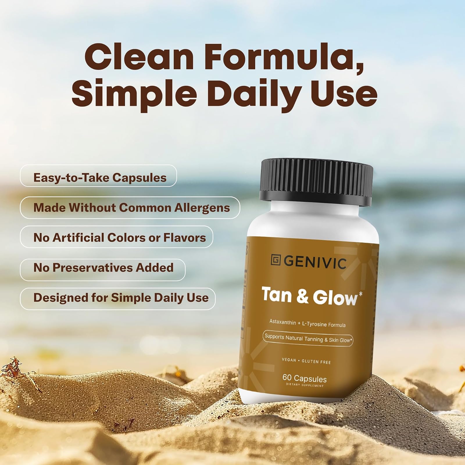 easy tanning solution in capsules