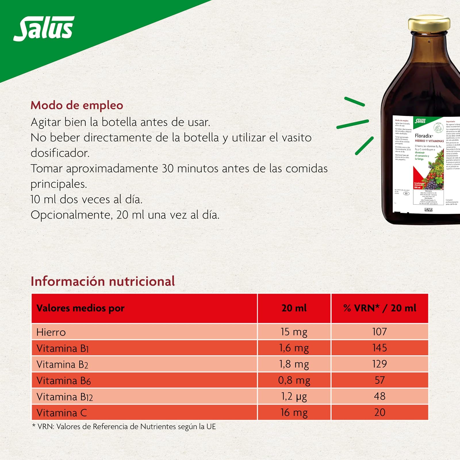 easy-to-absorb iron liquid supplement