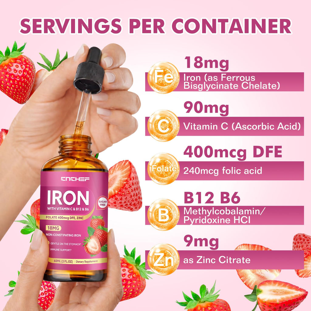 easy to absorb liquid iron