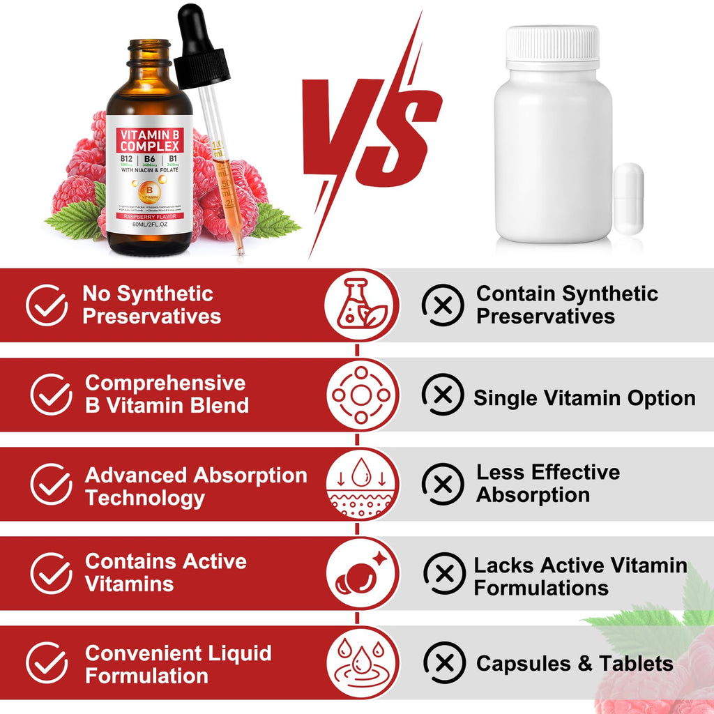 easy-to-absorb vitamin b complex liquid