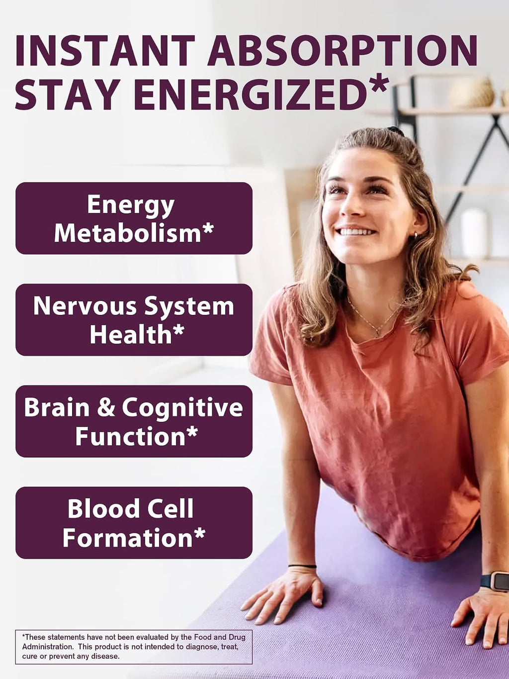 easy to absorb vitamin b12 tablets