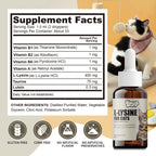 easy-to-administer l-lysine formula