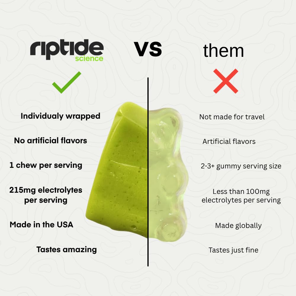 easy-to-carry electrolyte chews