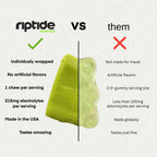 easy-to-carry electrolyte chews