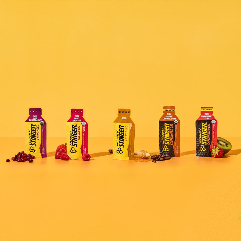 easy-to-carry energy gel packets