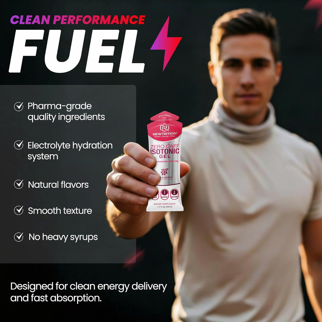 easy-to-carry energy gel packets
