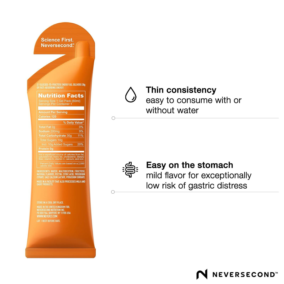 easy to carry energy gel