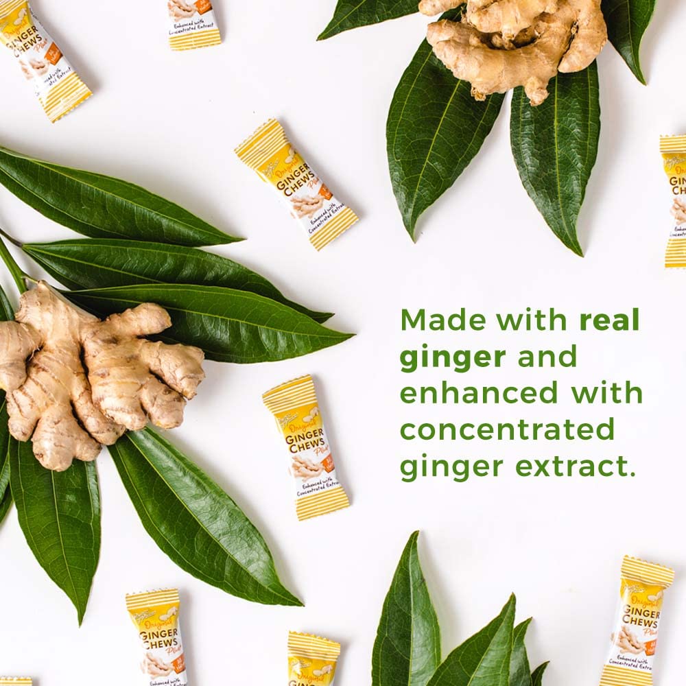 easy-to-carry ginger chew snack