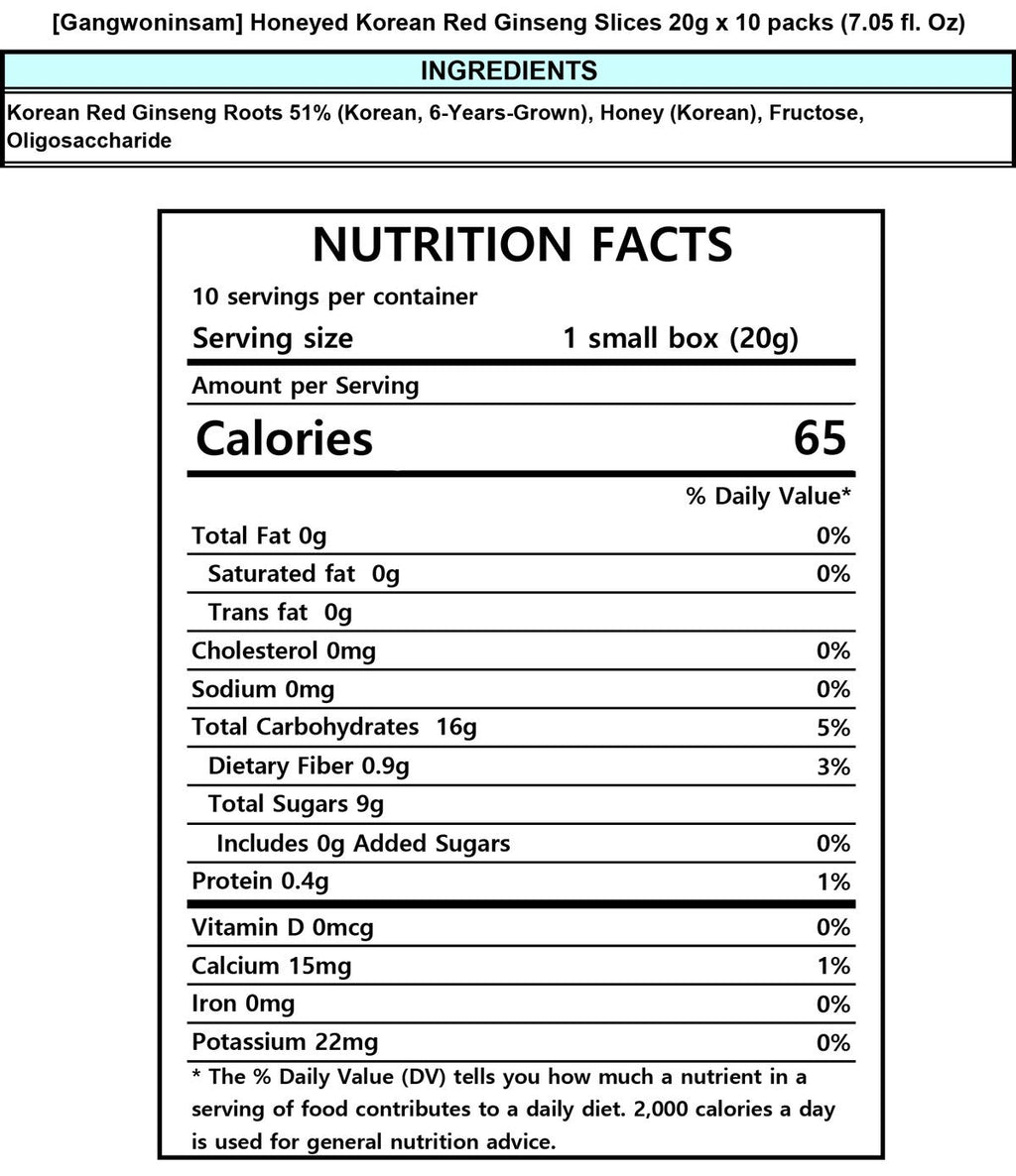 easy to carry ginseng packs