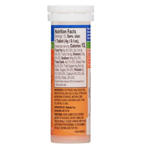 easy to carry glucose tablets