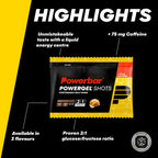 easy-to-carry PowerGel energy packs