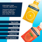 easy-to-carry strawberry orange energy chews