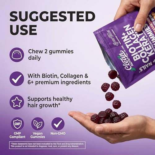 easy-to-chew biotin gummies for adults