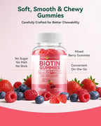 easy-to-chew biotin gummies for wellness