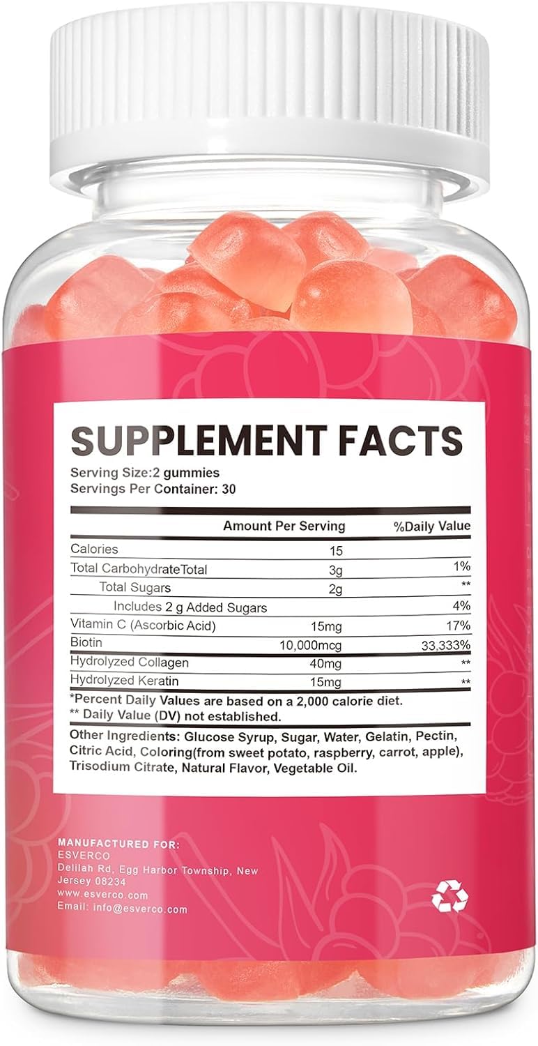 easy to chew biotin gummies